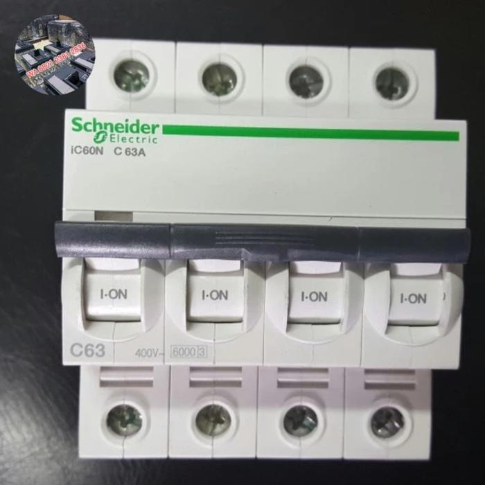 Jual SCHNEIDER MCB ACTI 9 IC60N 6KA 4P 63A A9F74463 SCHNEIDER ORIGINAL NEW - Jakarta Pusat ...