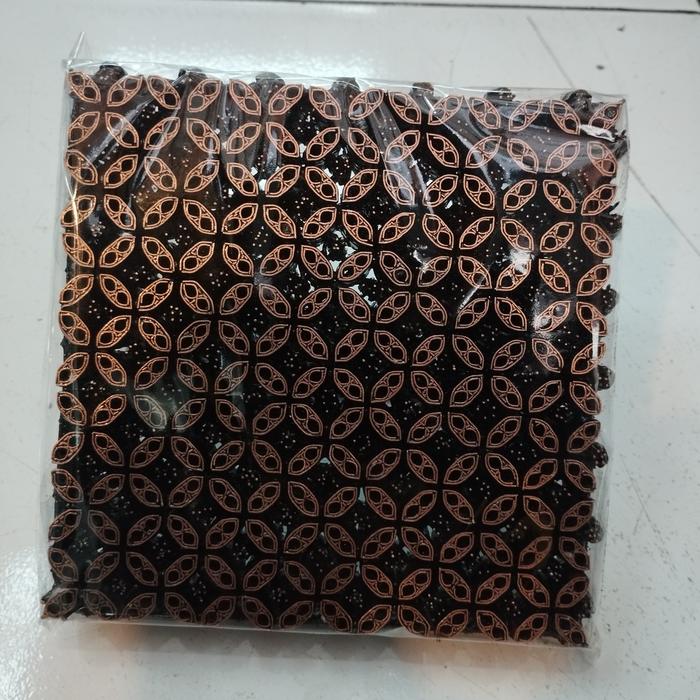 Jual Alat cap batik vintage Bahan tembaga dan besi Motif batik kawung ...