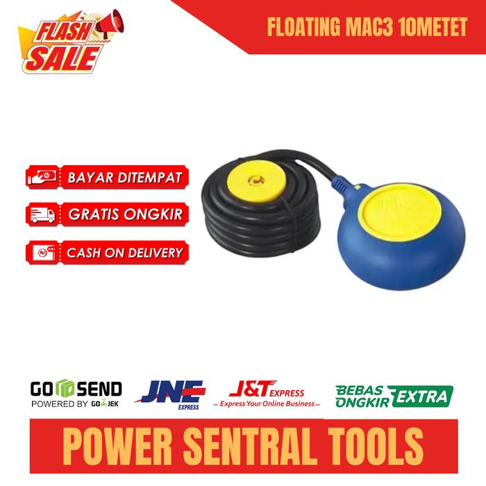 Jual Cable Float Level switch Mac 3 ex 10 Meter Floating Mac3 10Metet ...