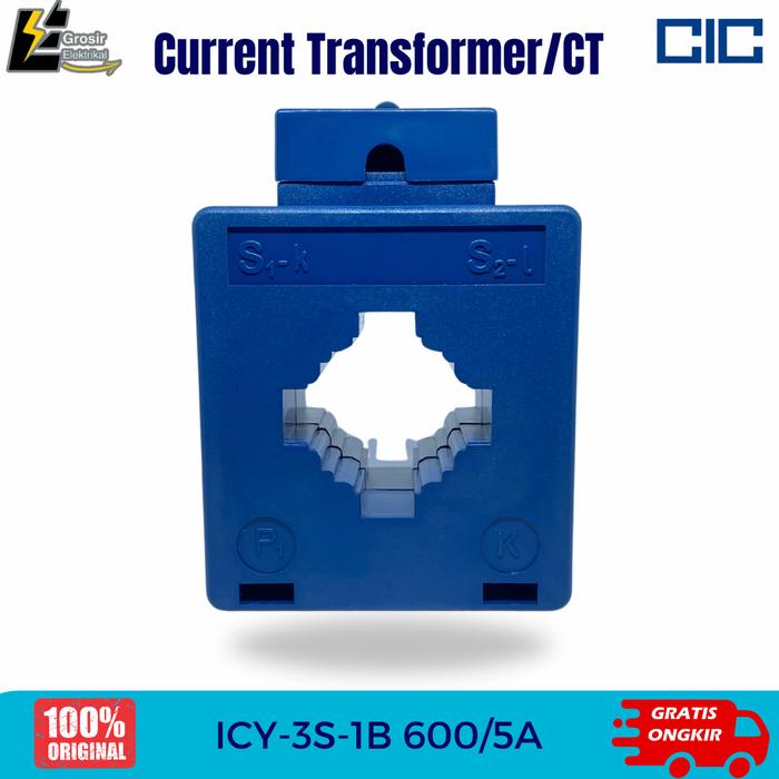 Jual CURRENT TRANSFORMER/CT TYPE ICY-3S-1B 600/5A CIC - Jakarta Pusat ...