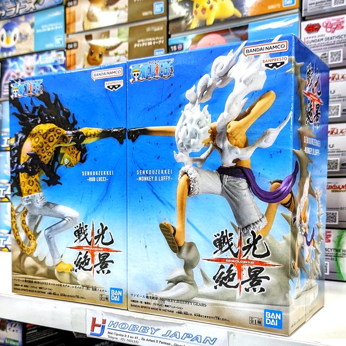 Jual Senkou Zekkei Luffy Gear 5 & Rob Lucci Set - Luffy only - Jakarta ...