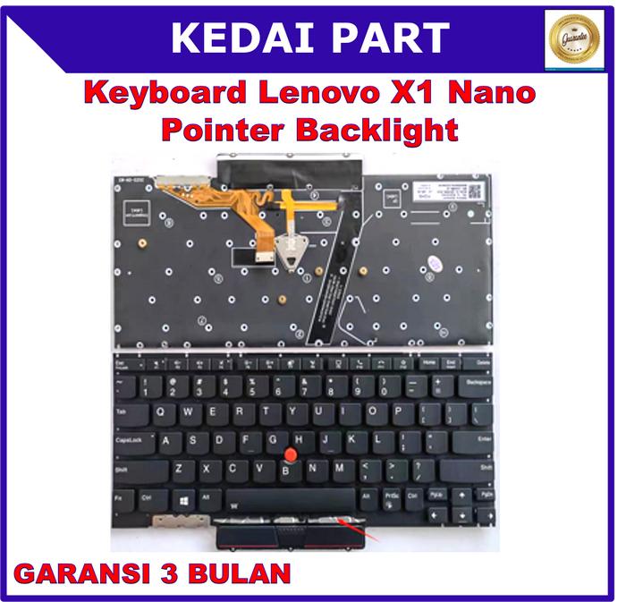 Jual Keyboard Lenovo Thinkpad X1 Nano Gen1 Gen 1 2021 X1C 20un 20uq ...