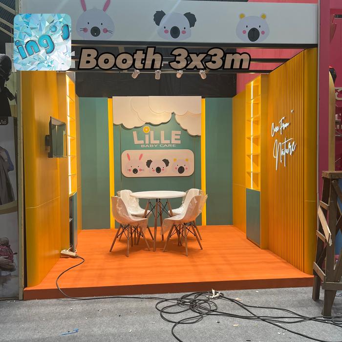 Jual Design Build Booth Pameran 3x3 m - Full HPL - Jakarta Utara ...
