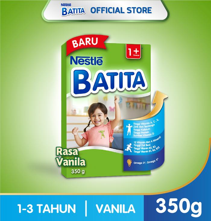 Promo Nestle BATITA 1+ Vanila Susu Anak 1-3 Tahun Box 350g - Kota Tangerang - Nestle Indonesia ...