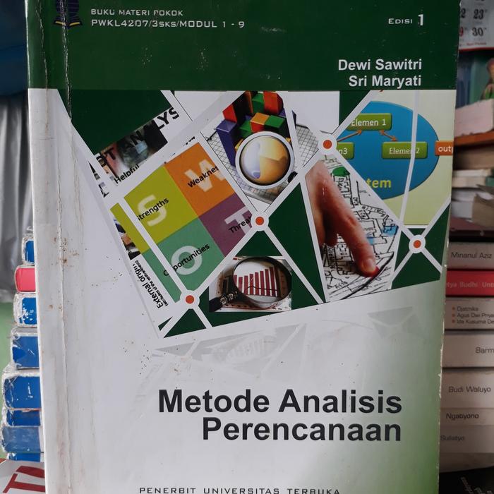 Jual BUKU MODUL UT METODE ANALISIS PERENCANAAN EDISI 1 - Kota Medan ...