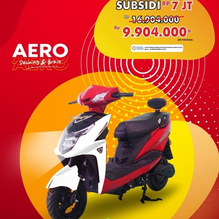 Jual Motor Listrik GreenTech Tipe Aero Baterai Lithium - Kota Makassar ...