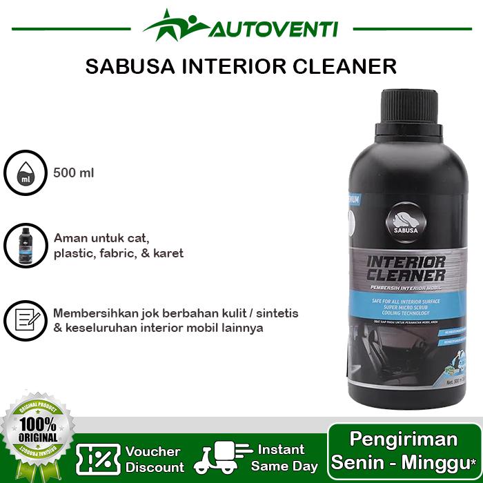 Jual SABUSA Cairan Pembersih Interior Dashboard Jok Mobil Interior ...