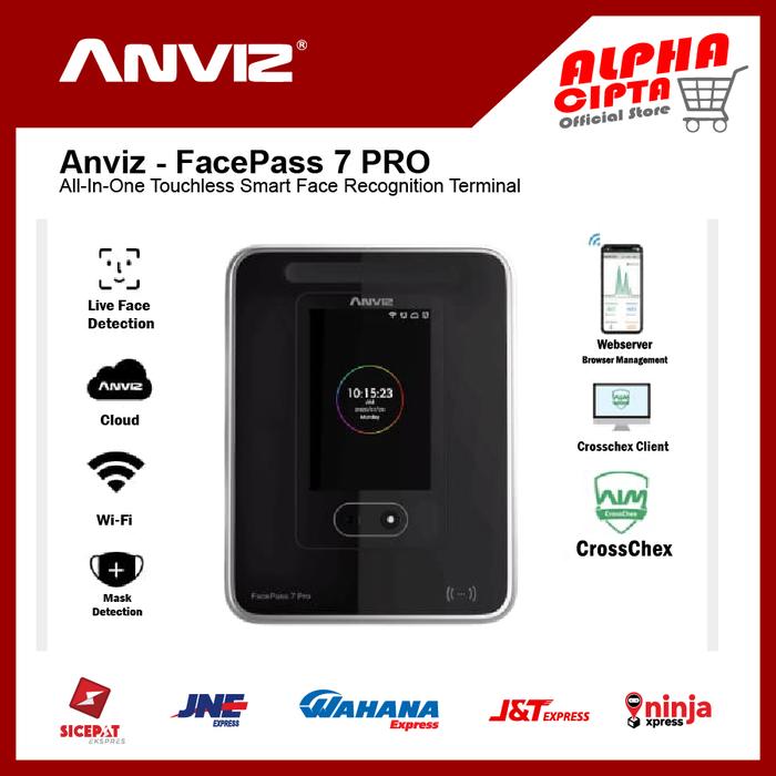 Jual Anviz FacePass 7 Pro – All In One Touchless Smart Face Recognition Terminal - Jakarta Utara ...