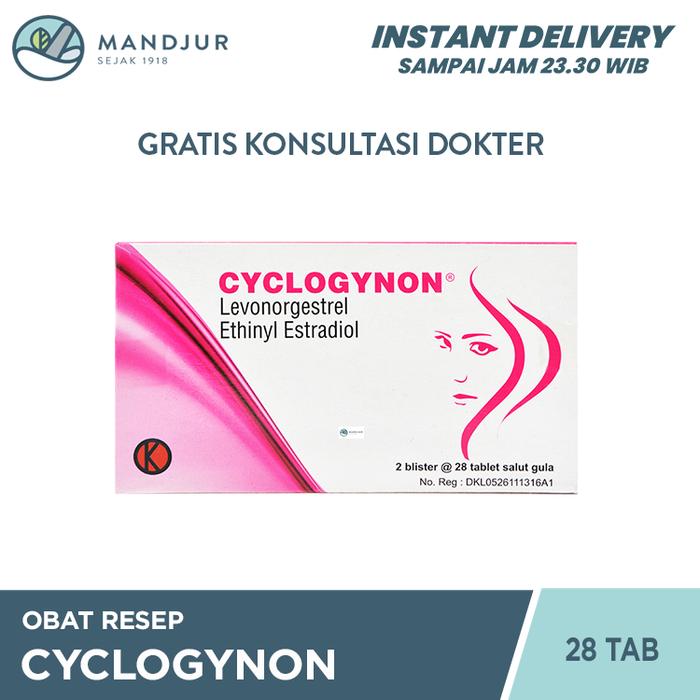 Jual Cyclogynon Strip 28 Tablet / Pil Kontrasepsi / Pil Kb - Jakarta ...