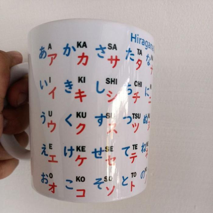 Jual Mug Hiragana Katakana Dakuon Handakuon - Kab. Karawang - Yasashi ...