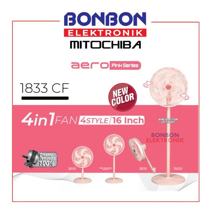Jual Mitochiba Kipas Angin Aero Series 16 Inch 1833 CF / 1833CF 4in1 ...