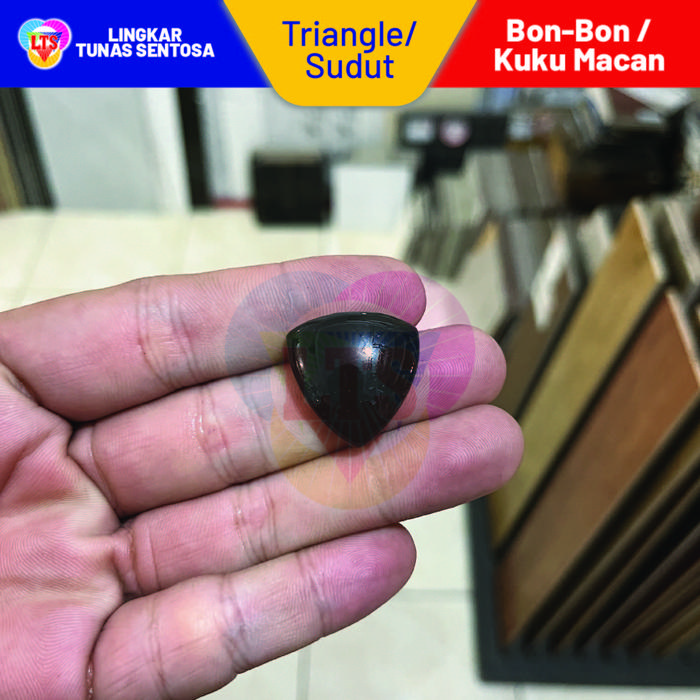 Jual Bon-Bon / Kuku Macan Keramik - Triangle atau Sudut - Black - Kota ...