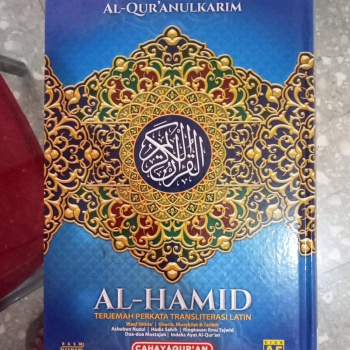 Jual Cetak Custom Al Hamid A5 Al Quran Terjemah Perkata dan Perayat Transliterasi Latin Untuk 40 ...