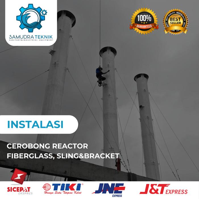 Jual Instalasi Cerobong Reactor, Jasa Instalasi Sling&Bracket, Jasa ...