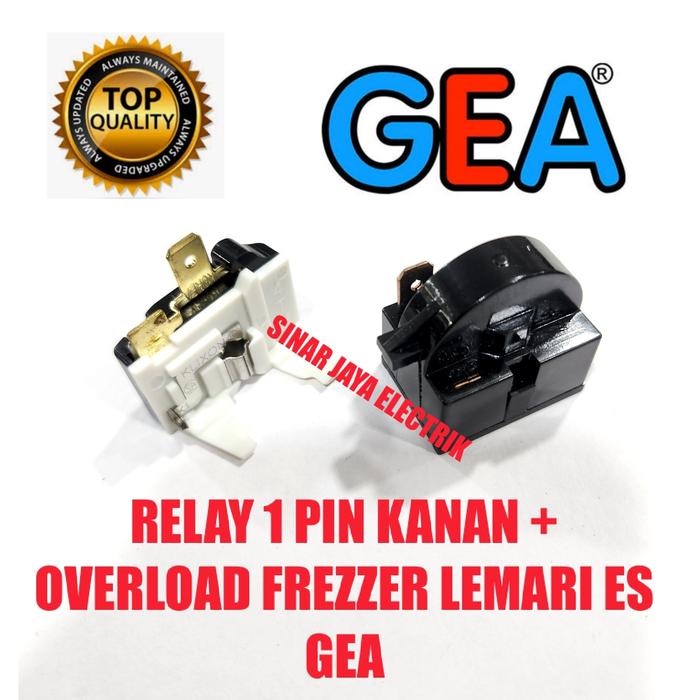 Promo RELAY PTC OVERLOAD GEA FREZZER LEMARI ES / RELAY GEA SHOWCASE FREZZER BOX / OVERLOAD ...