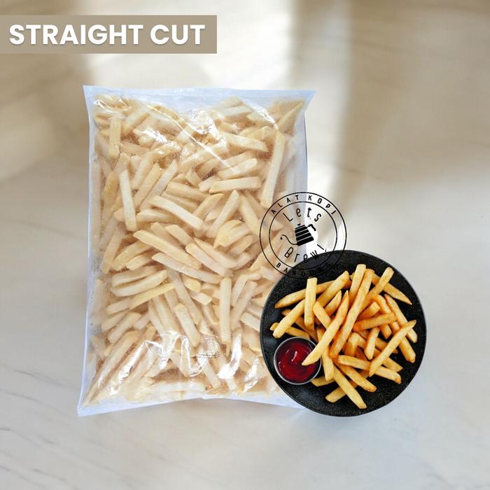 Jual French Fries Straight Cut Packing 2000Gr Frozen Food / Kentang ...