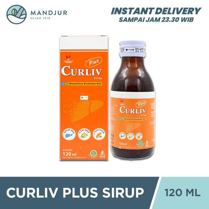 Jual Curliv Plus Sirup 120 ML - Suplemen Kesehatan Hati Pada Anak-anak ...