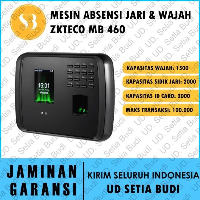 Jual ZKTeco MB460 Mesin Absensi Sidik Jari & Pengenal Wajah MB 460 - Jakarta Pusat - amatapra ...