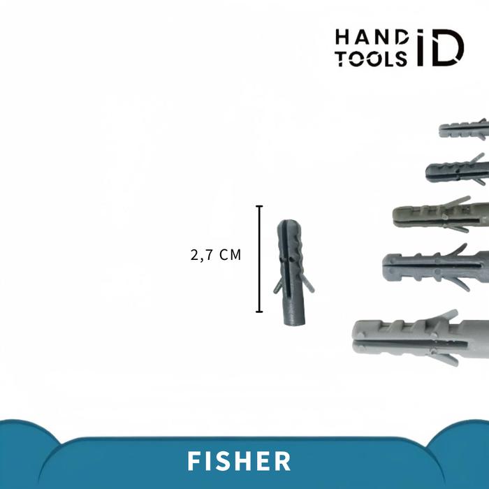 Jual Skrup Fisher Baut Tembok Siku Rak Ukuran Lengkap - s6 25pc - Kota ...