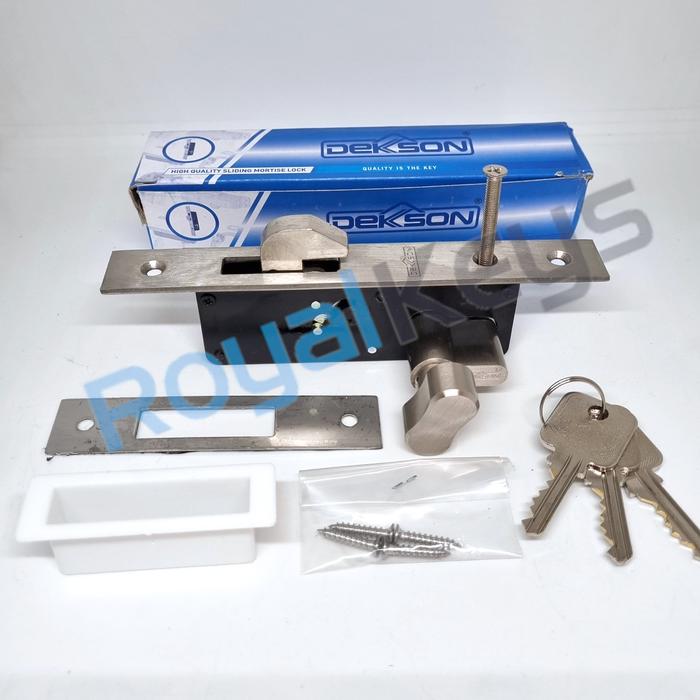Jual Mortise Lock Sliding Dekson Dekkson MTS SLD DL 8225 SSS Body Kunci ...