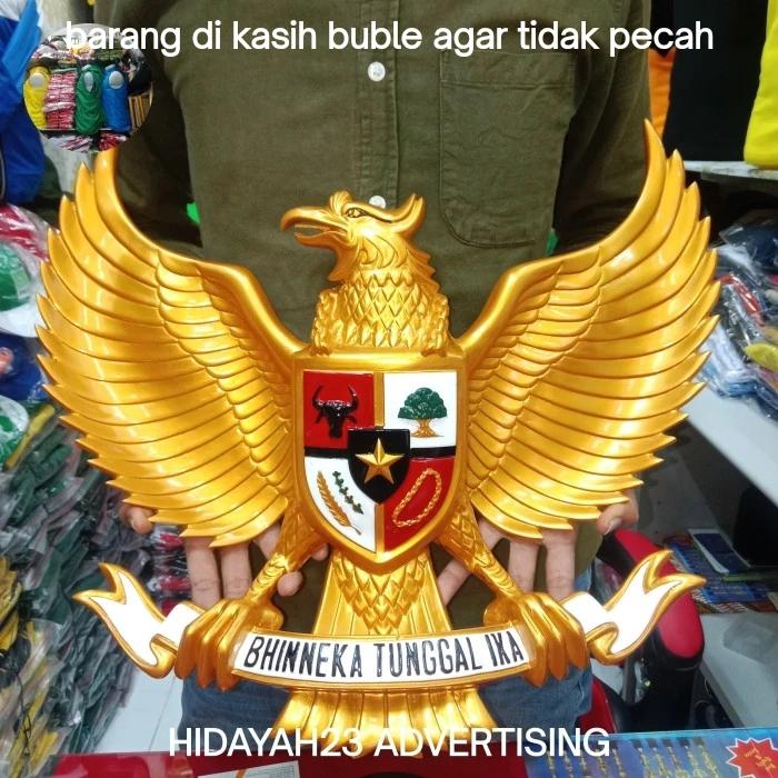 Jual PATUNG GARUDA FIBER UKURAN 40 X 50 CM lambang garuda patung garuda ...