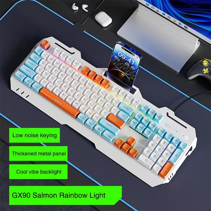 Promo Keyboard Gaming - Mechanical Feel Keyboard / Wired Keyboard ...