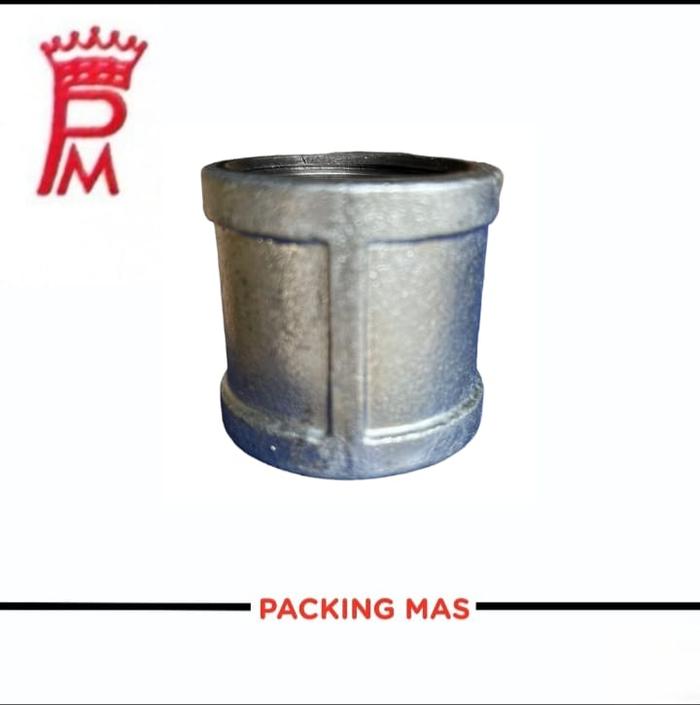 Jual Socket / sock drat dalam galvanis 1 1/4 inch / sok drat gip 1 1/4 ...