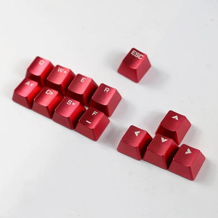 Jual Mechanical Keyboard keycaps 13 key Metal Keycap Gaming Keyboard ...
