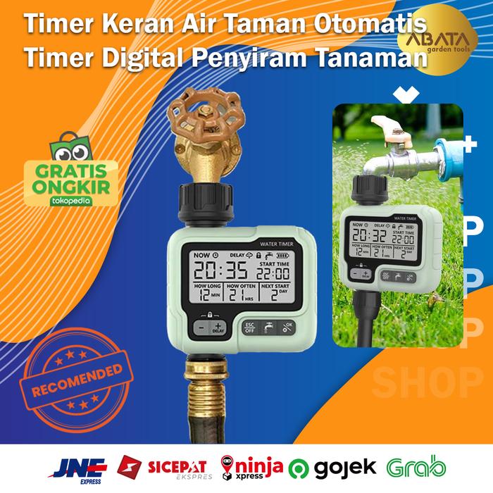 Promo Alat Penyiram Tanaman Otomatis Timer Irigasi Digital Irrigation ...