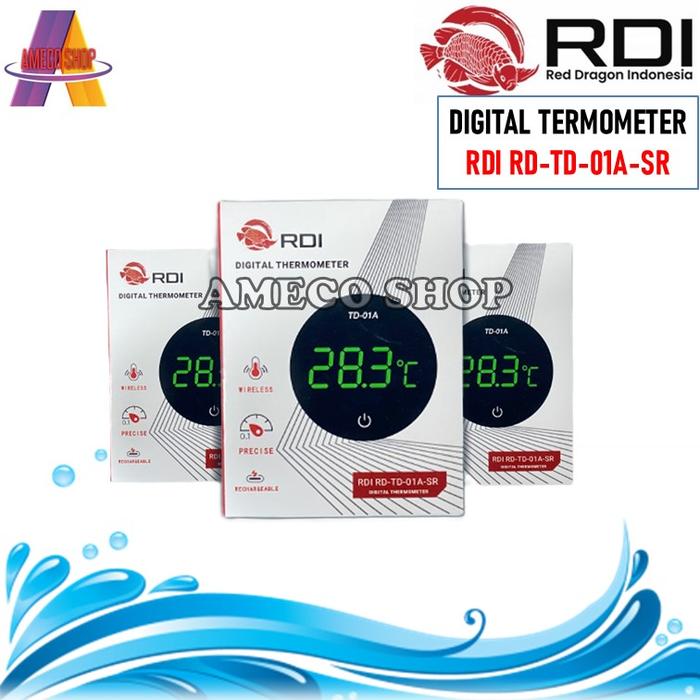 Jual RDI Termometer Digital Aquarium Aquascape Wireless RDI RD DT 01A ...