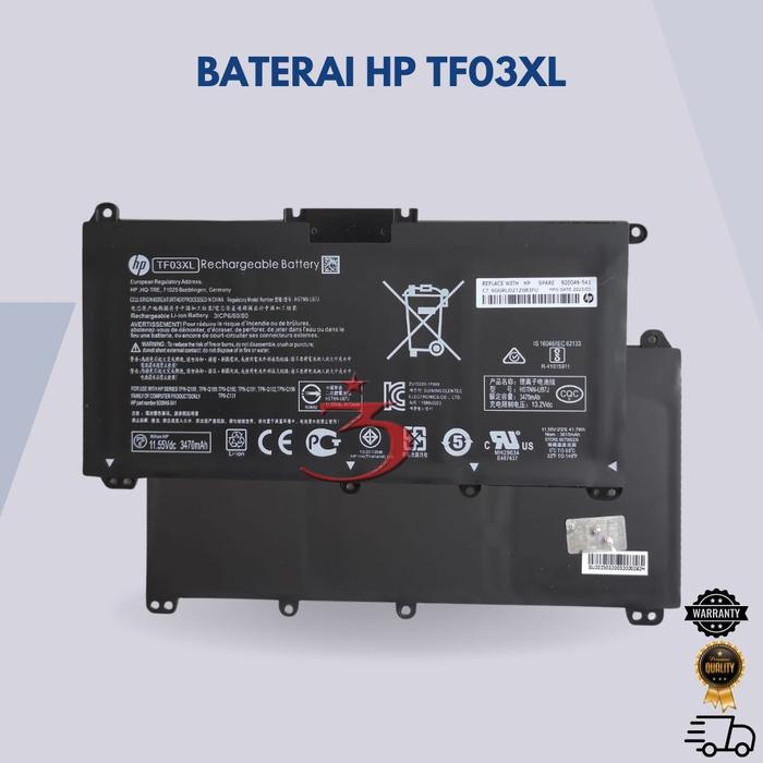 Jual BATERAI LAPTOP HP TF03XL HSTNN-LB7X ORIGINAL - Kota Bogor - Three ...