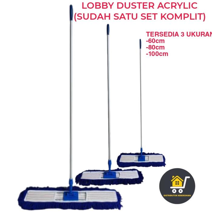 Jual Lobby duster 80cm/Alat pel dorong/Tersedia ukuran 80cm - Jakarta ...