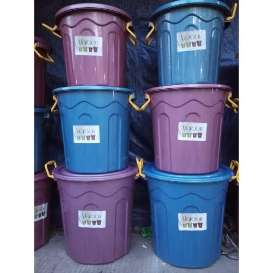 Jual Ember maroon 30,40,50,60,80 liter/Ember/Gentong/tong air pakai ...