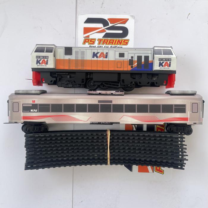 Jual [EXCLUSIVE] RANGKAIAN MAINAN KERETA API CC206 LIVERY KAI EKSEKUTIF ...