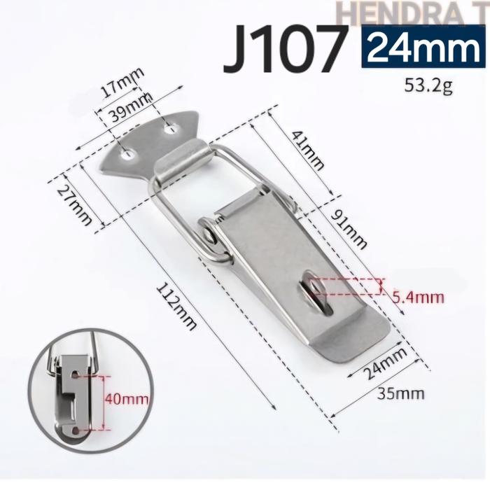 Jual GRENDEL KAIT PETI KOPER SPRING LOADED TOGGLE LATCH CLAMP STAINLESS ...
