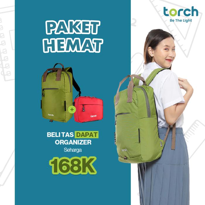 Promo TORCH Oseano Tas Ransel Punggung Jinjing Pria Wanita Unisex ...