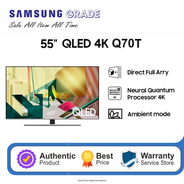Jual SAMSUNG 55" Q70T QLED Smart 4K TV (2020) QA55Q70TAKXXD - Kota ...