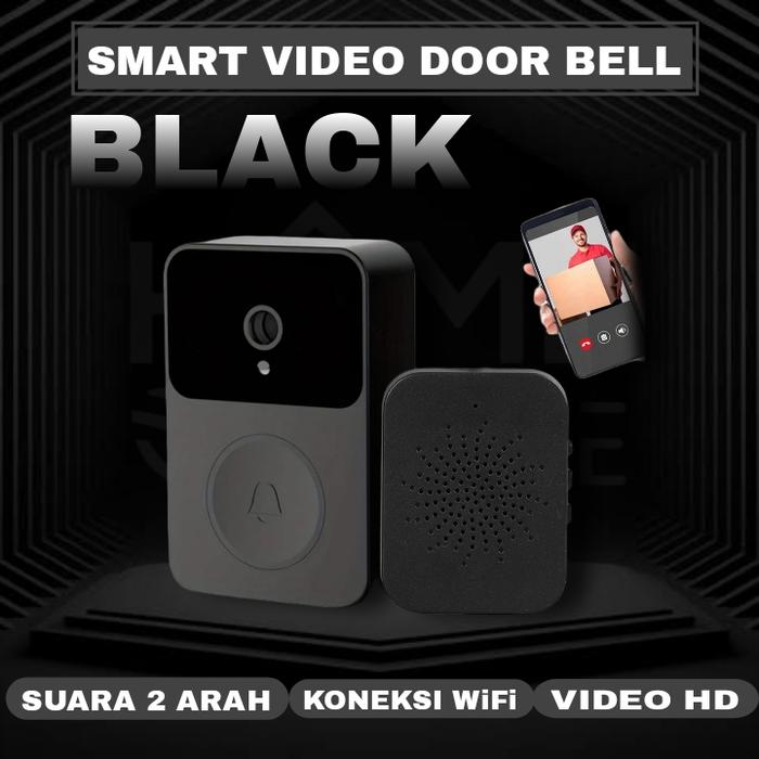 Jual Smart Video Doorbell Kamera WiFi / Intercom Bell Rumah Kamera ...