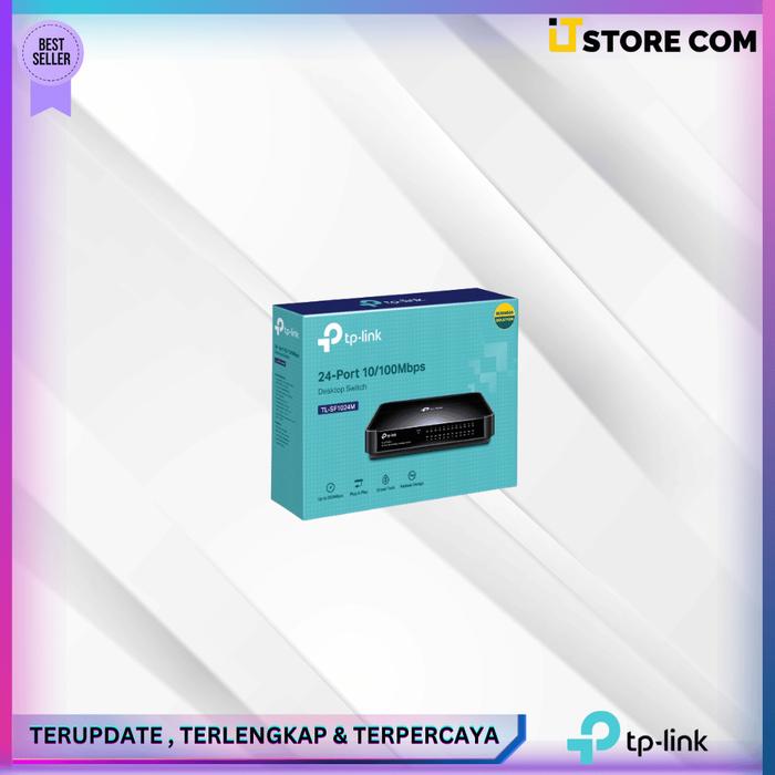 Jual TP-LINK TL-SF1024M 24-Port 10/100M TPLINK Switch Hub 24Port - Kota Batam - IT Storecom ...