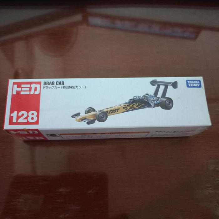 Jual Tomica Drag Car no 128 Takara Tomy White Black NEW MIB SNI diecast ...
