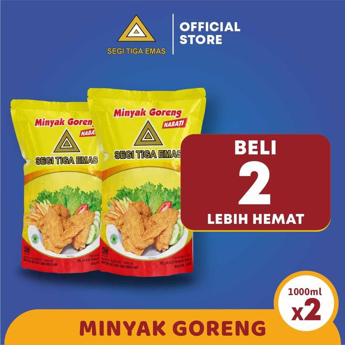 Promo Minyak Goreng Refill Segi Tiga Emas 1L - Twinpack - Kab. Bogor ...
