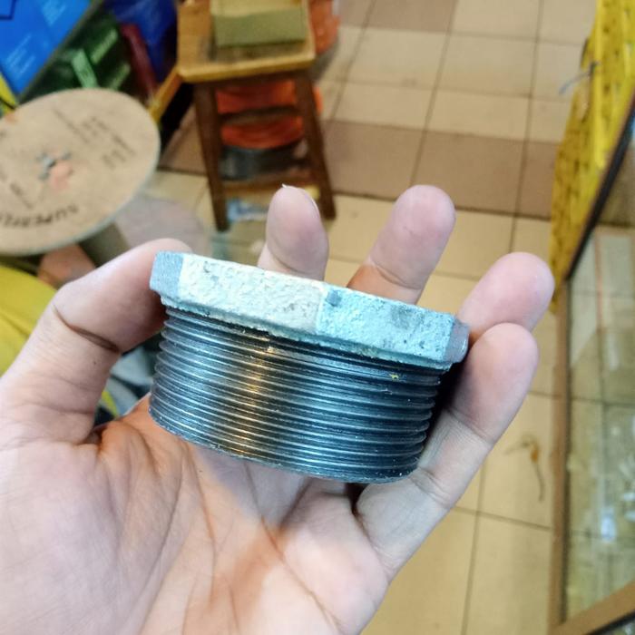 Jual REDUCER DRAT GALVANIZ UKURAN 2" - 3/4" / RECUCER GALVANIZ DRAT ...