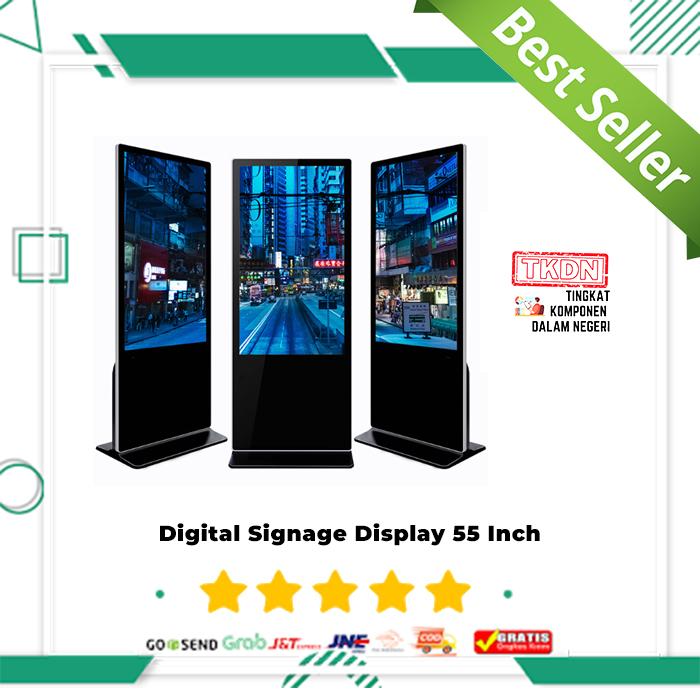 Jual Advertising Player Digital Signage 55 Inch Commercial Display ...