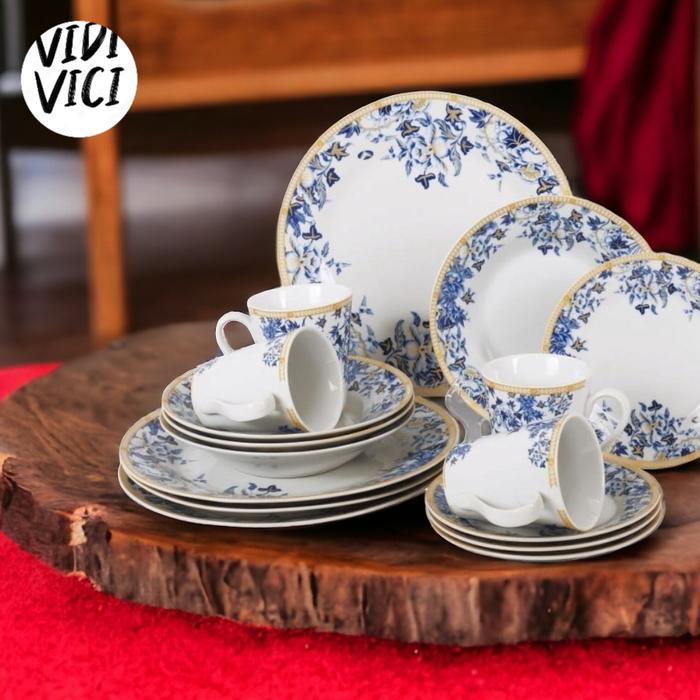 Promo Vicenza Perlengkapan makan Da16 Ayana Dinner set lengkap 12 ...