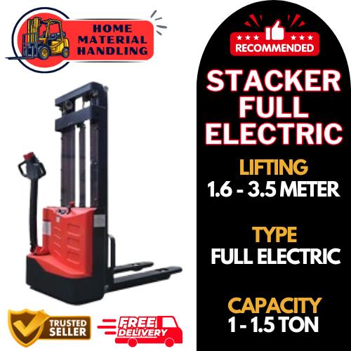 Jual Hand pallet / hand stacker / hand lift / handlift full electric ...