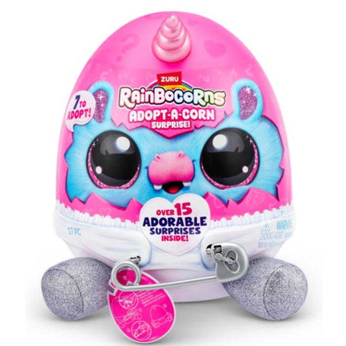 Jual Zuru Boneka Rainbocorns Adopt-A-Corn Surprise Small Plush - Kab ...