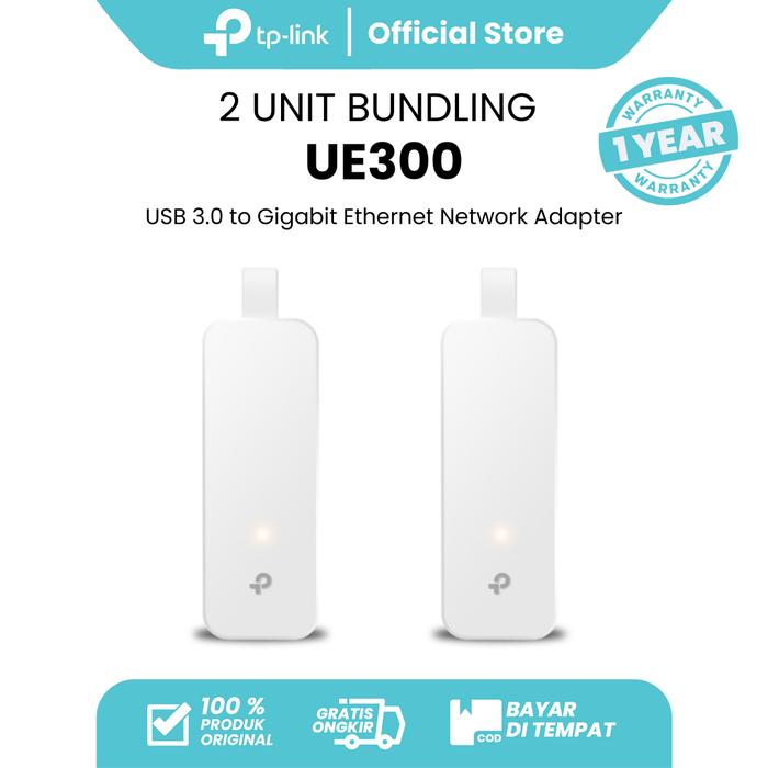 Promo TP-Link UE300 | Gigabit Ethernet Network Adapter | USB 3.0 | LAN ...