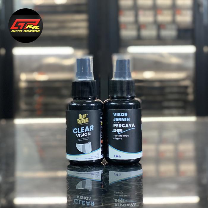 Jual KILAP PREMIUM Clear Vision 70ml Pembersih Visor Helm Kaca Spion ...