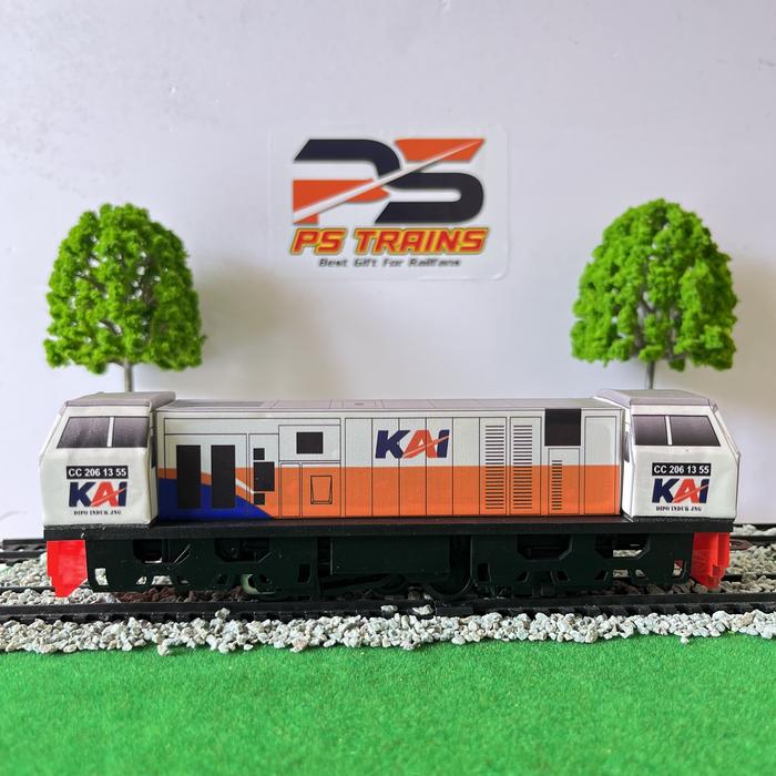 Jual [EXCLUSIVE] RANGKAIAN MAINAN KERETA API CC206 LIVERY KAI EKSEKUTIF ...