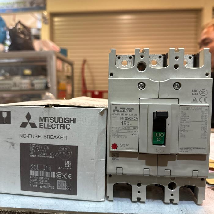 Jual Mccb mitsubishi NF250-CV 150A 3P - Jakarta Pusat - PUTRA PANEL ...